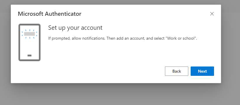 New Phone - Change Authenticator – MG2
